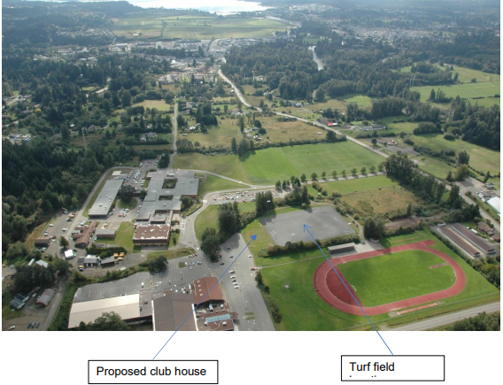 New Field House In The Works For Gp Vanier Soccer Field My Comox Valley Now
